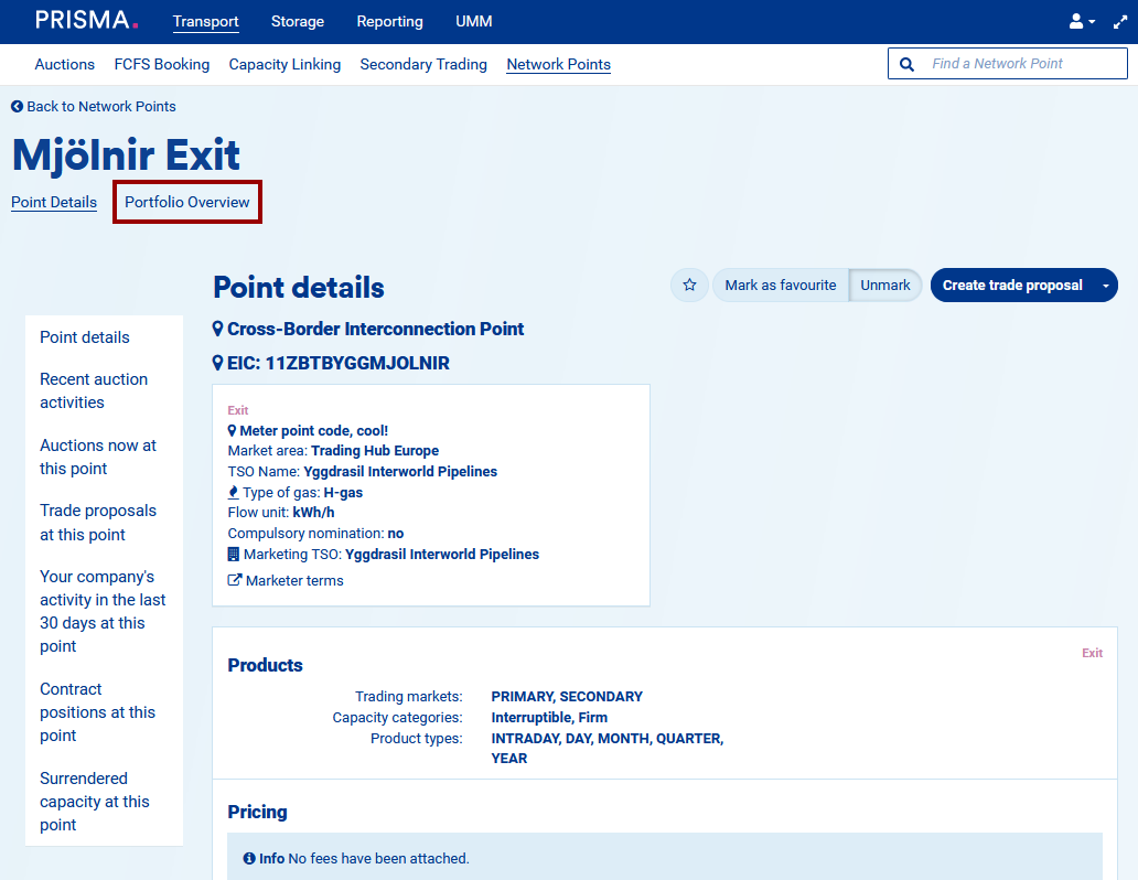 How to View My Portfolio Transaction History at Each Network Point?