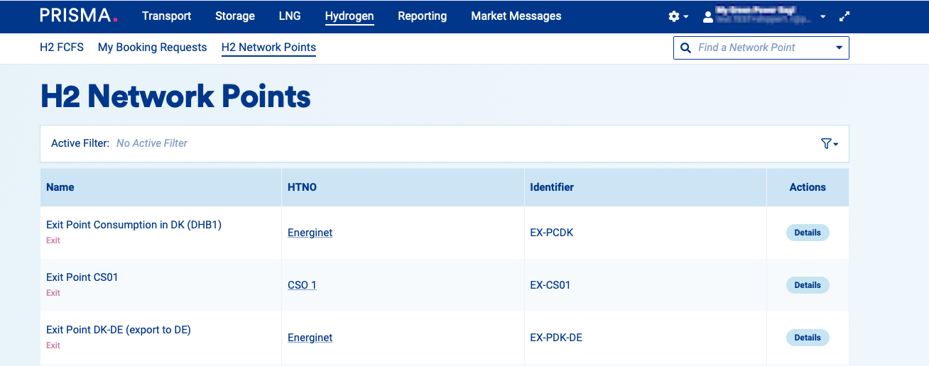 How to book capacity as a Hydrogen shipper