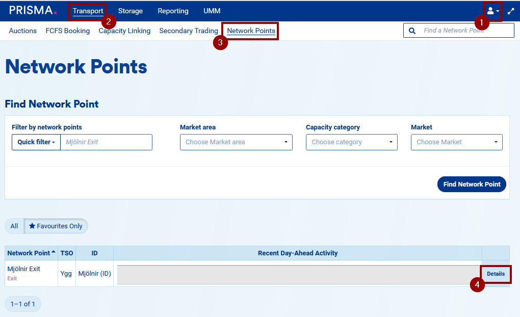 How to View My Portfolio Transaction History at Each Network Point?